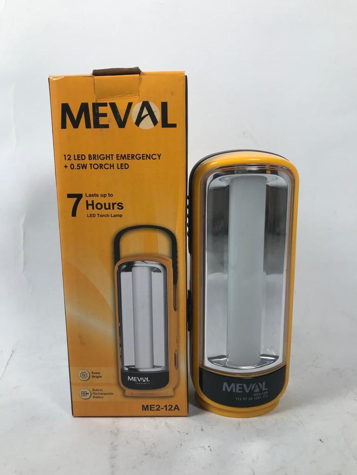 Jual MEVAL LAMPU EMERGENCY LAMP 12 LED + SENTER 0,5 W PUTIH - Jakarta ...