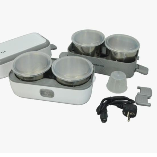 Jual Lunch Box Electric Locknlock Ejr244wht 2 Layer 2,2 Liter Di Seller ...