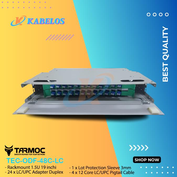 Jual Fiber Optic ODF/OTB 48 Core LC Lengkap Rackmount | ODF 48C LC ...
