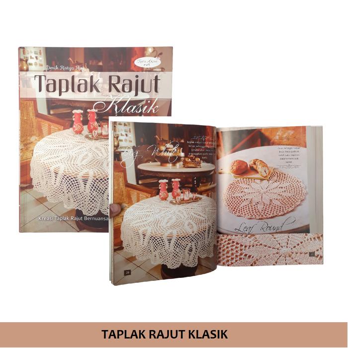 Jual Buku Kreasi Taplak Rajut Klasik Bernuansa Klasik Dan Elegan Denik ...