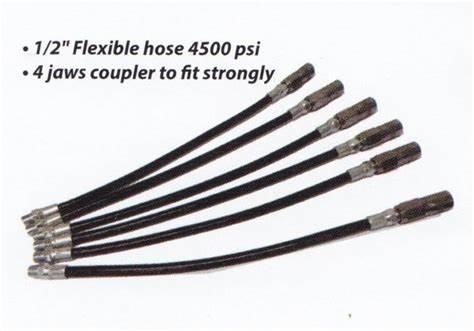 Jual Tekiro Selang Grease Gun Set 6 Pcs Pompa Gemuk Hose Hand - Kota ...