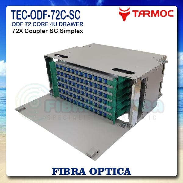 Jual Fiber Optic ODF/OTB 72 Core SC Lengkap Rackmount | ODF 72C SC ...