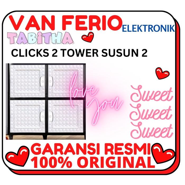 Jual Tabitha Lemari Plastik Mini Loker Serbaguna Minimalis Tabitha ...