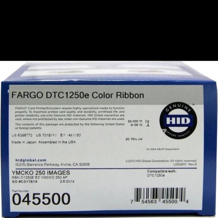 Jual Ribbon Color 45500 Fargo YMCKO DTC1250e / Fargo / DTC1250e / 45500 ...