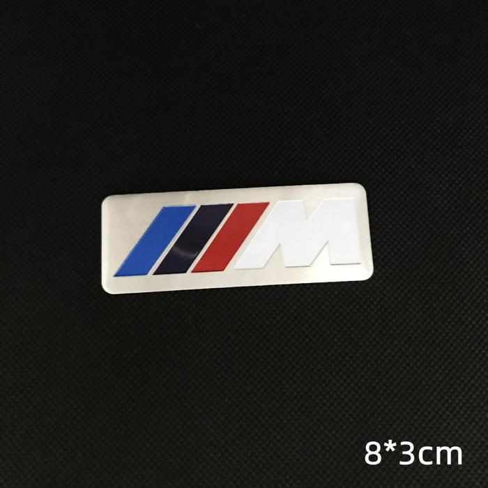 Jual Emblem 3D Alumunium BMW MotorSport M3 M Performance Sticker Plate ...