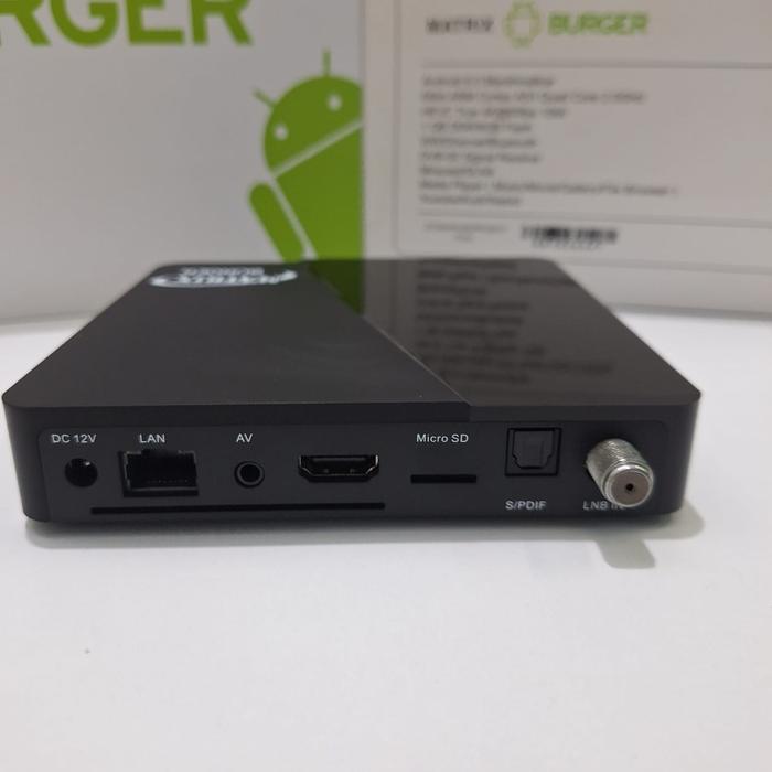 Jual Android Tv Box Matrix Burger S2 4k H265 + Digital Receiver Di ...