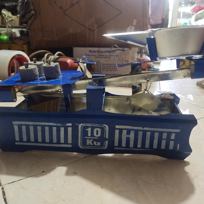 Jual Mainan Timbangan tradisional anak timbangan jadul - Biru, Besar ...