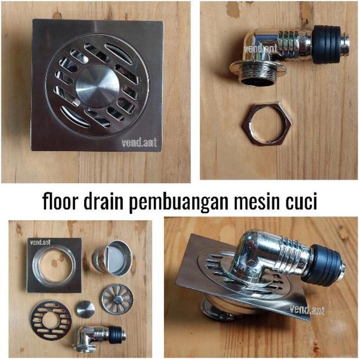Jual ((Yuk Order)) Floor Drain Mesin Cuci / Sambungan Pembuangan Mesin ...