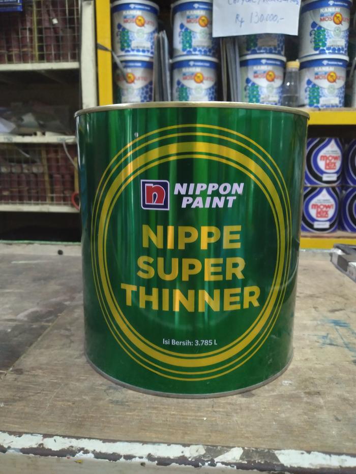 Jual Thinner cat minyak Nippon Nippe Super galon 5 liter - Kota Tangerang - Toko Cat Warna Mulia ...