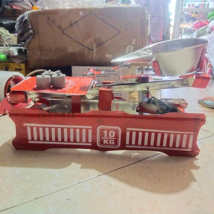 Jual Mainan Timbangan tradisional anak timbangan jadul - Biru, Besar ...