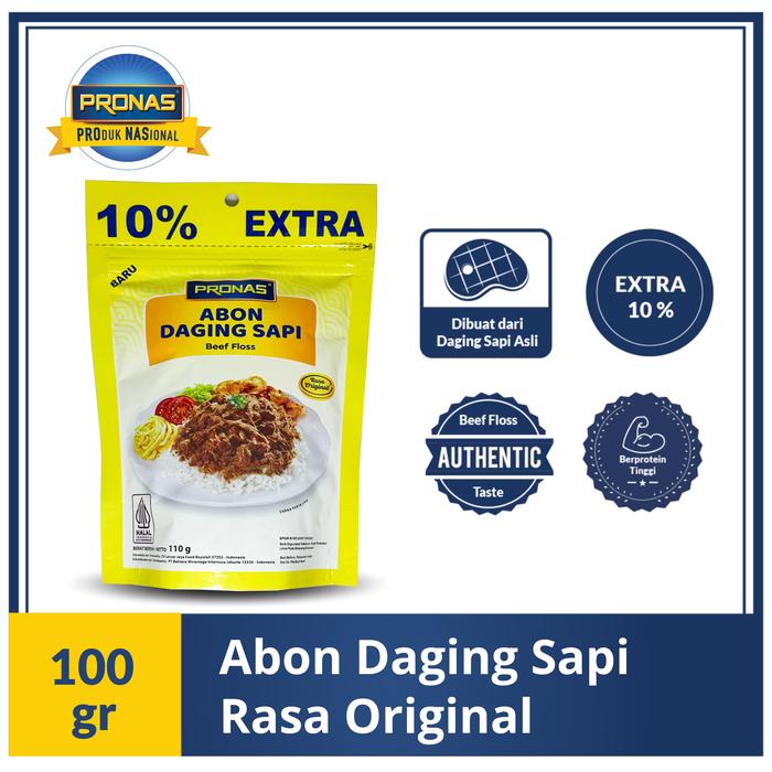 Promo Pronas Abon Sapi Original (kemasan ziplock) 100 g - Kota Bekasi ...