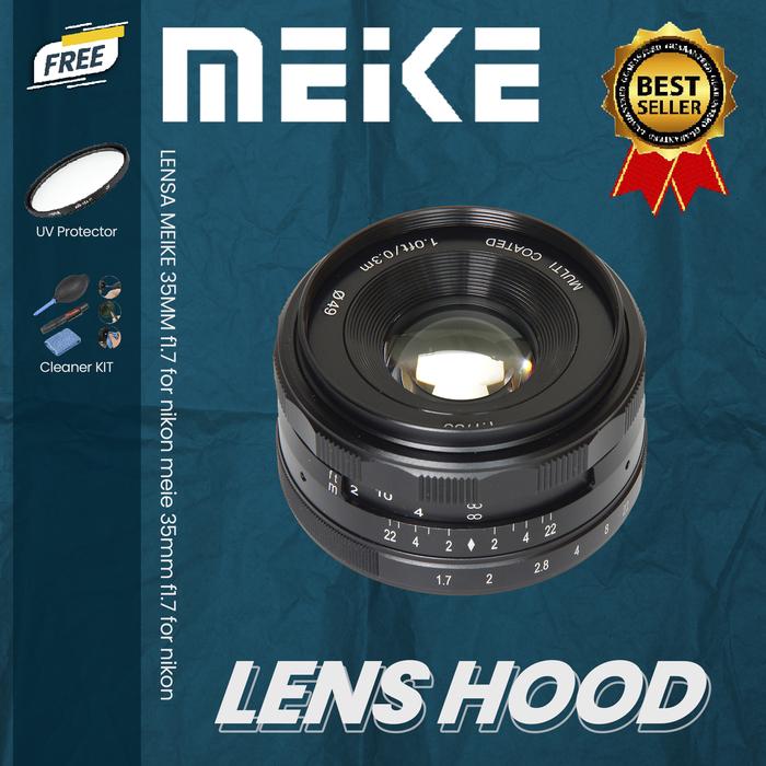Jual LENSA MEIKE 35MM f1.7 for nikon meie 35mm f1.7 for nikon - Jakarta ...