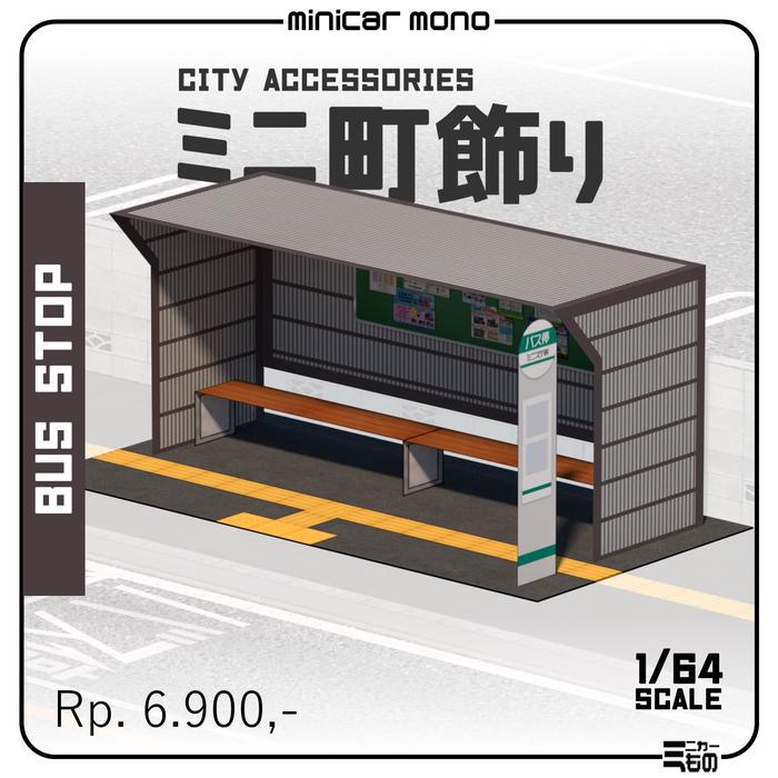 Jual Diorama Papercraft City Accessories -Bus Stop- - Jakarta Pusat ...