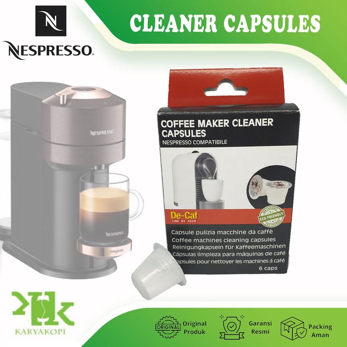 Promo DE-CAF Capsule Clean for Nespresso, Coffee Machine Cleaner ...