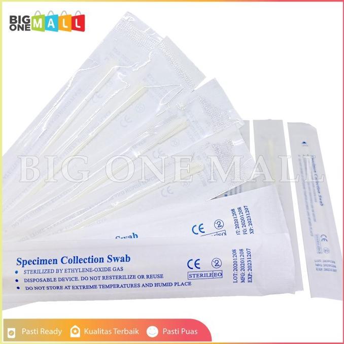 Jual SEDIA! Collection Specimen Swab Steril Nasofaring Stick Antigen ...