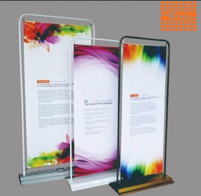 Jual STANDING BANNER | RANGKA BANNER | DOOR FRAME BANNER UK. 60CM X ...