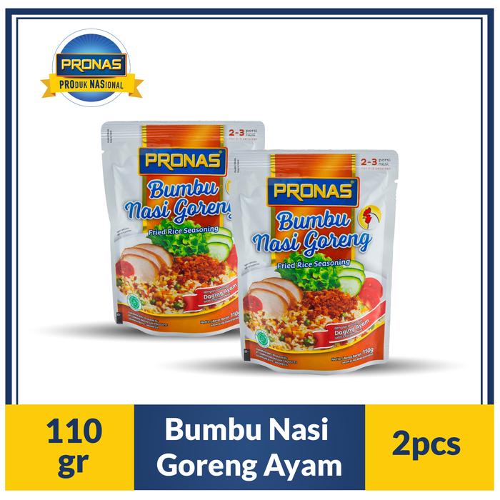 Jual Pronas Bumbu Nasi Goreng dengan Daging Ayam 110 g bundling 2 pcs ...