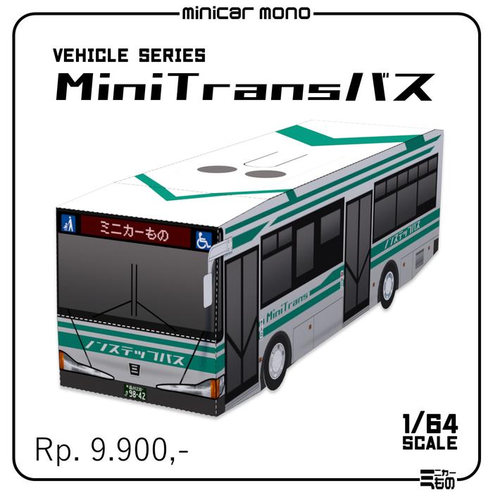 Jual Diorama Papercraft Vehicle -MiniTrans City Bus- - Jakarta Pusat ...