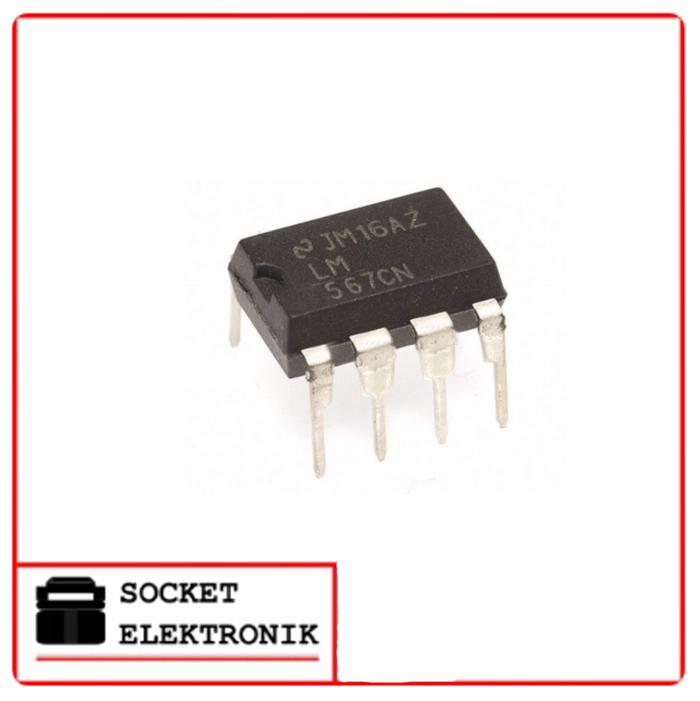 Jual IC LM567 LM 567 General Purpose Tone Decoder - Kota Bandung ...