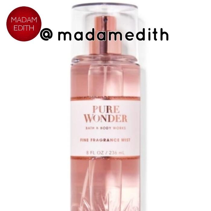 Jual Pure Wonder BBW body mist bath and body works 236ml EDT wangi ...