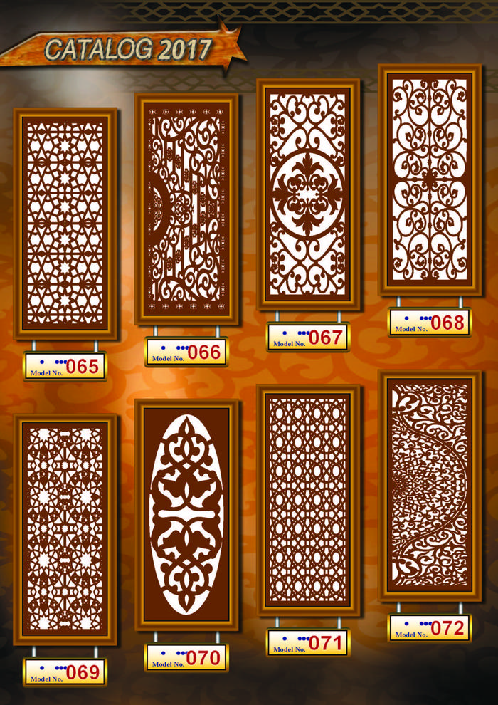 Jual 500 Panel Pagar DXF PDF File CNC Laser Cut Vector Jasa Desain ...