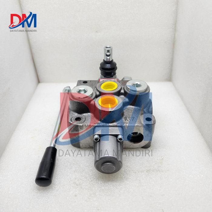 Jual P100 1P HAND CONTROL VALVE HIDROLIK 100LPM 1 HANDLE PORT 3/4 ...