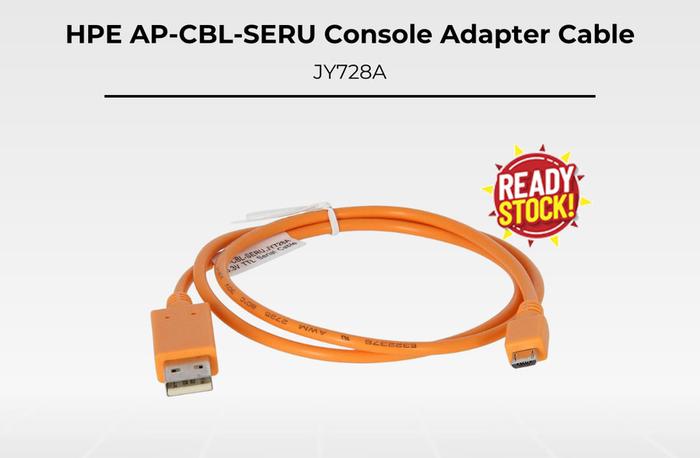 Jual Kabel Cable Console Adapter HPE Aruba AP-CBL-SERU Original JY728A ...