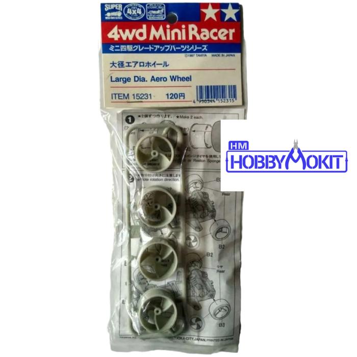 Jual Tamiya 15231 Mini 4WD Large Dia Aero Wheels - Kota Bandung - HOBBY ...