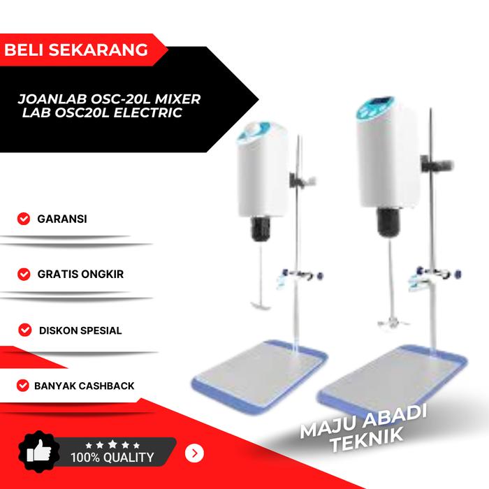 Jual Overhead Stirrer 20Liter Joanlab OSC-20L Mixer Lab OSC20L Electric ...