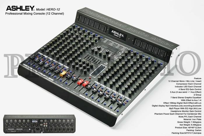 Jual MIXER ASHLEY HERO 12 HERO12 HERO-12 ASHLEY HERO 12 MIXER ASHLEY 12 ...