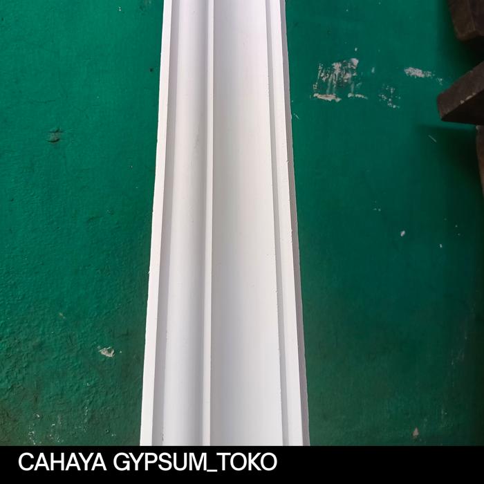 Jual lis plafon gypsum motif polos minimalis (10cm) - Kota Tangerang ...