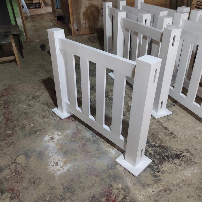 Jual pagar pembatas/pagar taman/pagar kayu jati belanda/kayu jati ...