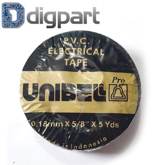 Jual Isolasi Listrik Unibel vinyl electrical tape kabel listrik - 0,18x ...