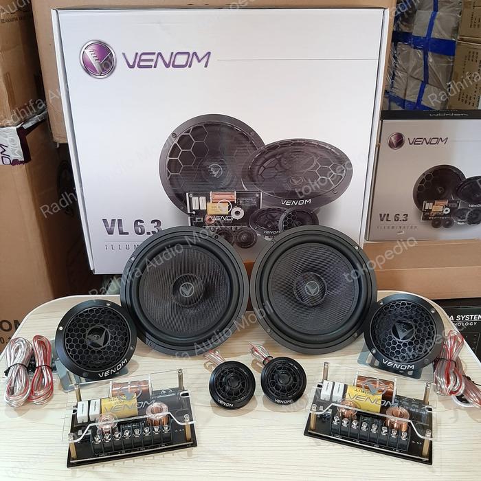 Jual Split VENOM VX 6.3B speaker split component 3 way - Kota Bekasi - Radhifa Audio Mobil ...