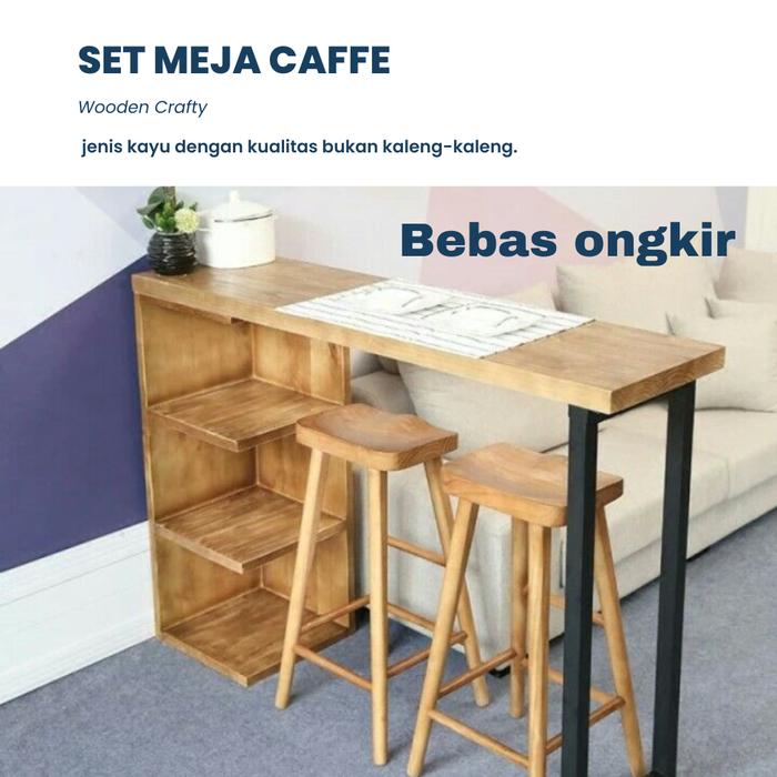Jual SET MEJA MAKAN CAFFE MINIMALIS - Kota Tangerang Selatan - Wooden ...