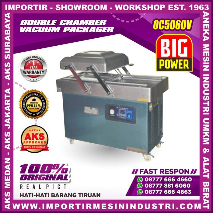 Jual Mesin vacuum sealer double chamber mesin penghampa udara AKS ...