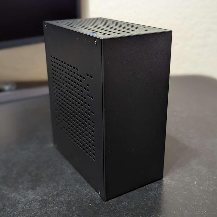 Jual SKTC A07 BLACK ITX FLEX 1U PC CASE CASING NOT NR200 i100 K39 Velka ...