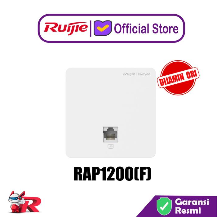 Promo Ruijie RG-RAP1200(F) Reyee Wi-Fi 5 1267 Mbps Wall-mounted Access ...