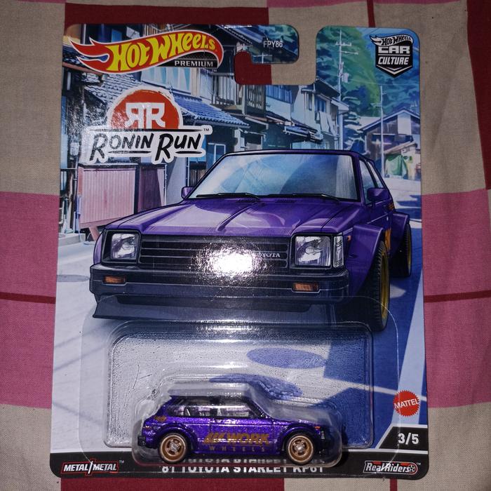 Jual hotwheels toyota starlet kp61 Ronin Run - Jakarta Barat - Crixa ...