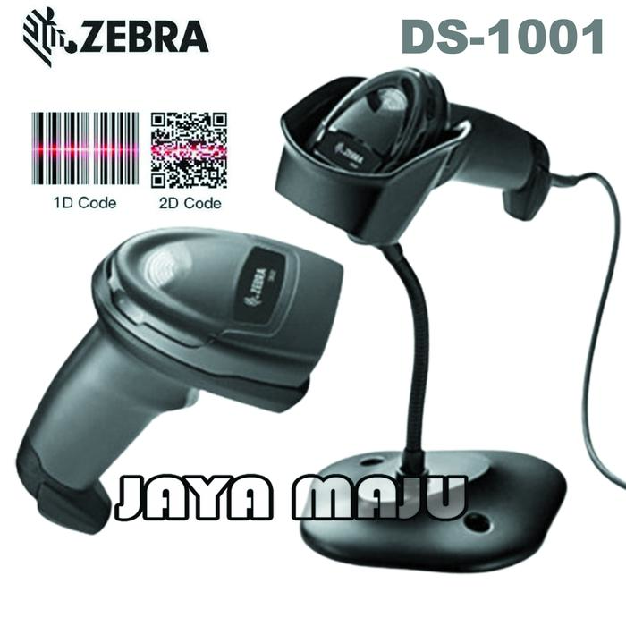 Jual SCANNER BARCODE 2D & 1D ZEBRA DS1001 (DS10) SETARA ZEBRA DS2208 ...
