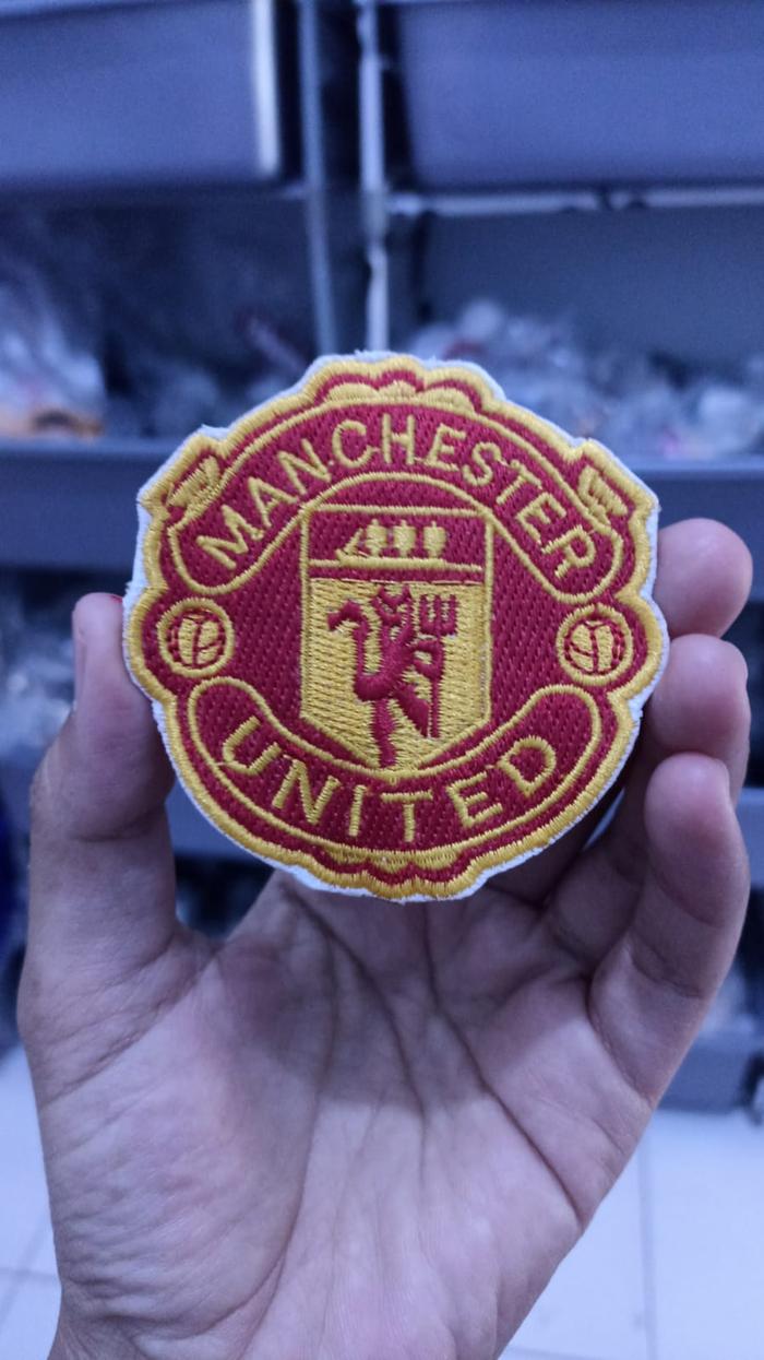 Jual Emblem Patch Bordir Logo Manchester United FC - Kota Bandung ...