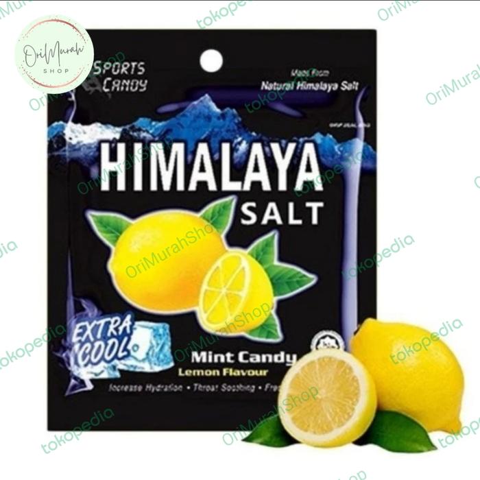 Promo Permen Himalaya Salt Mint Candy Lemon Flavour Garam Himalayan Big ...