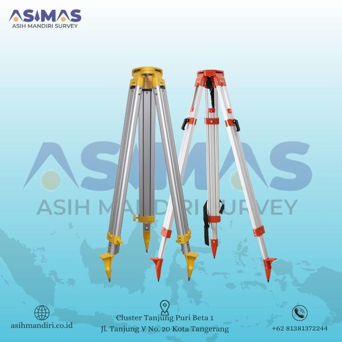 Jual Tripod Alumunium Statif Total Station Theodolite Waterpass ...