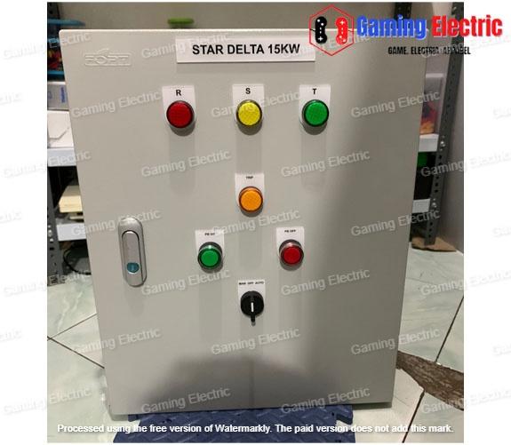 Jual Panel Listrik Star Delta 3 Phase 15kW Motor Starter 20Hp - Kab ...