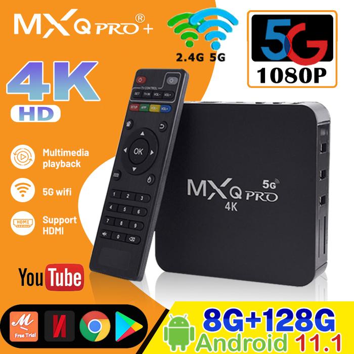 Jual Android Tv Box Mxq Pro 5g / Smart Tv 4k Ultra Hd 5g Di Seller ...