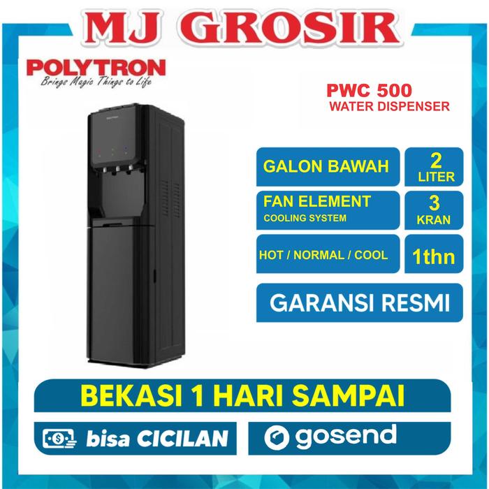 Jual Water Dispenser Polytron Pwc 500 Pwc500 Hot & Cool Elektrik Di Seller Doujin - Cengkareng ...