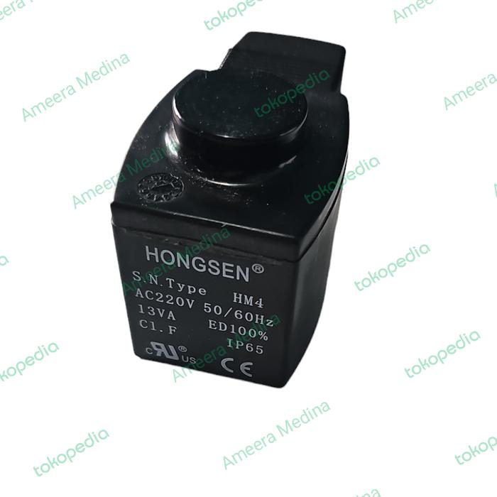 Jual Hongsen Coil Solenoid Valve HV/SV 220V Refrigeration - Jakarta ...