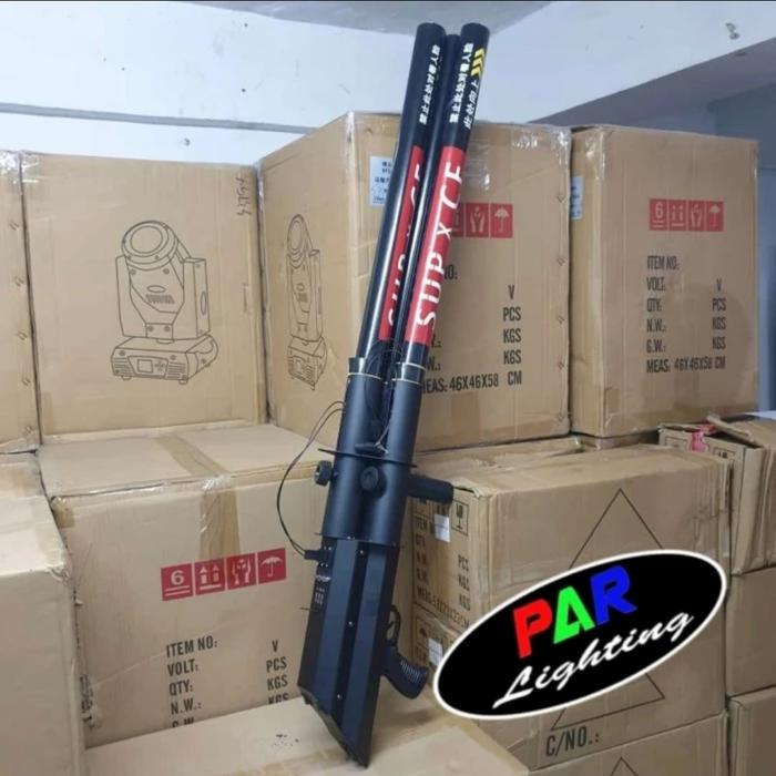 Jual Gun Confetty Kertas Bisa isi Kertas Sekaligus 3 Tabung Di Gun ini ...