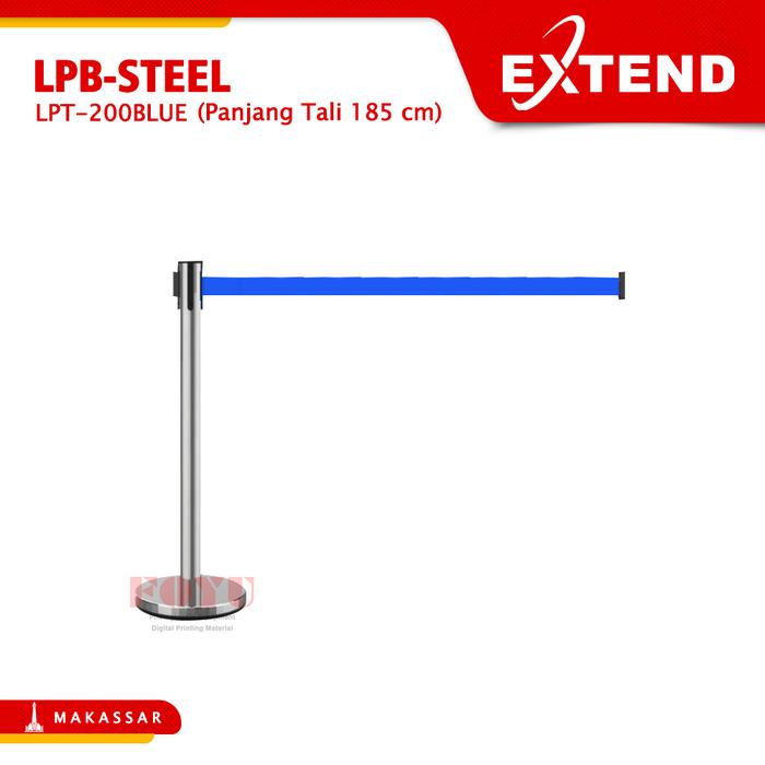 Jual Tiang Pembatas Antrian Antrean Pita Steel Queue Line Pole 2 3 ...