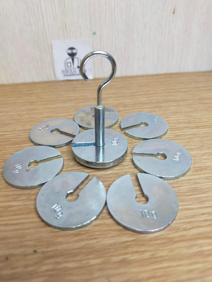 Jual Beban bercelah 100 gram bahan besi chrome beban bercelah murah - Kab. Bandung - Awan KG ...